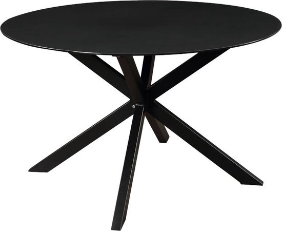 MYLIA Ronde tuintafel PORTOFINO in aluminium - D.120 cm L 120 cm x H 73 ...