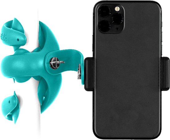 Tenikle® 360 - Teal - telefoonhouder/tripod/gorillapod - statief met ...