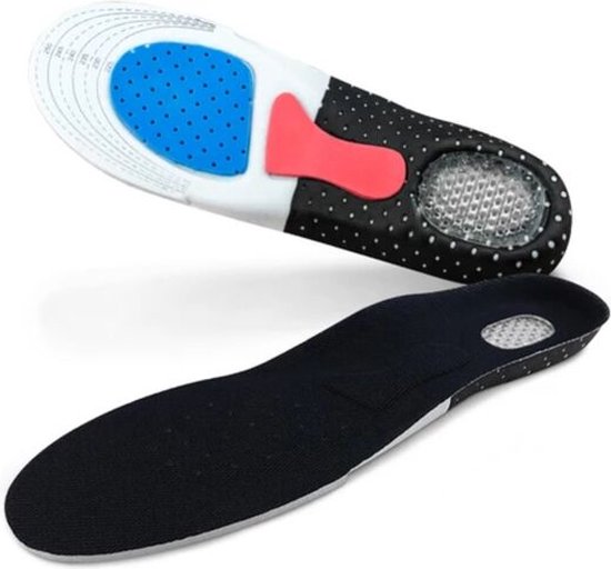 Voetbed Inlegzool Arch Support Gel Inzetstuk Op Maat Te Knippen 36 - 42 ...