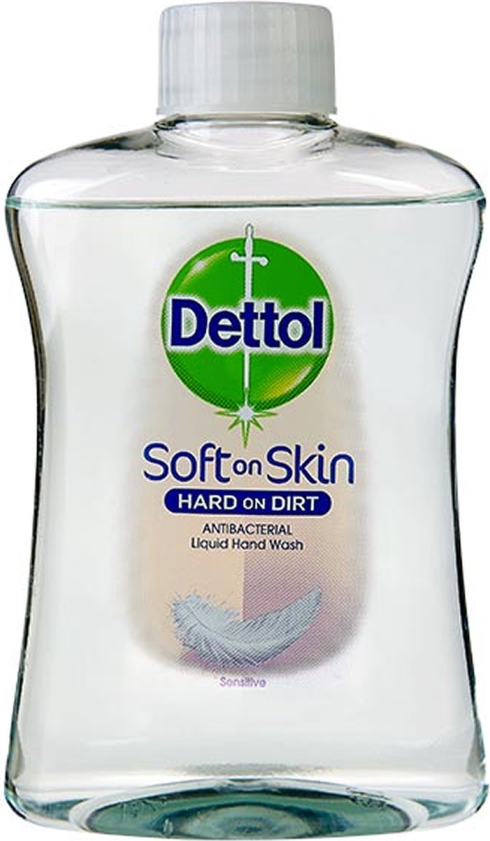 Dettol - Soft on Skin - Handzeep - Navulling - Sensitive - 250ml | bol.com