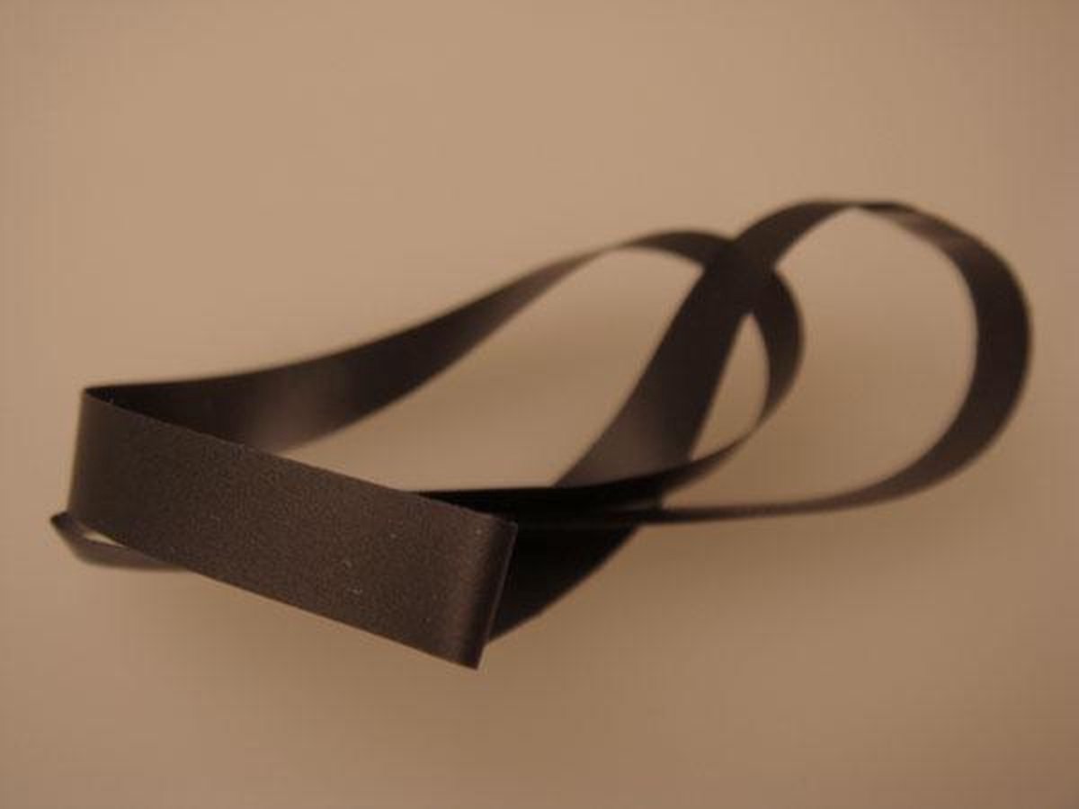 Deco Rekkers Vinyl Stretch Zwart 35.6cm (50 stuks) | bol.com