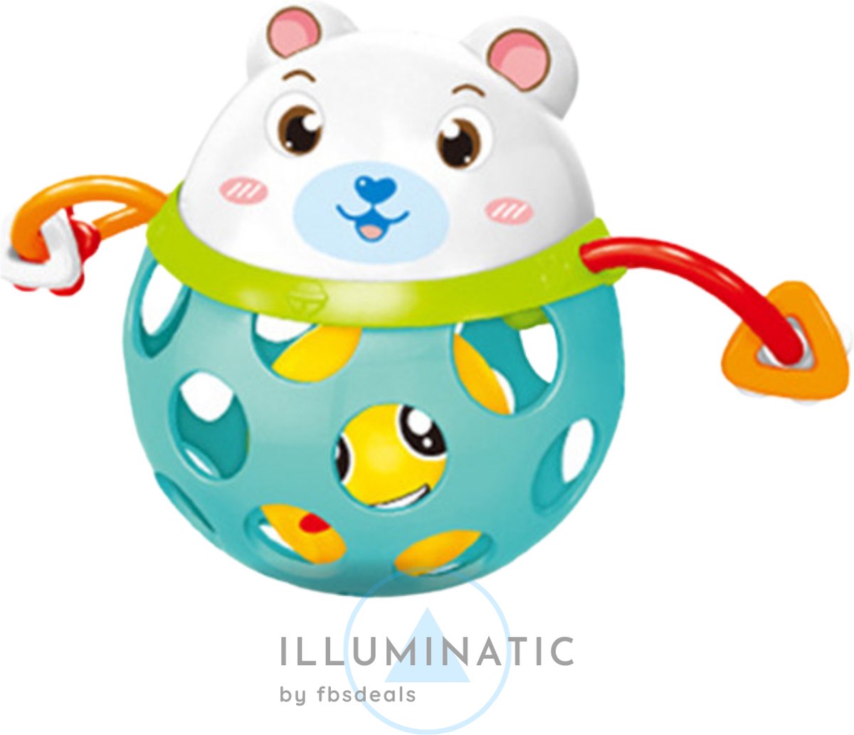 Baby Rammelaar - Oball - Baby Bal - Bal Rammelaar - Dieren Rammelaar ...