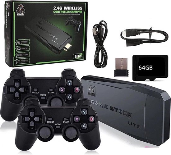 Classic Games - Video Game Console - Retro Gaming Console - Draadloze ...