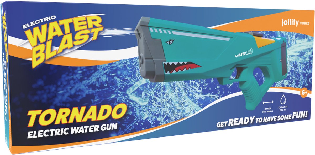 WaterBlast - Volledig Elektrisch Waterpistool Tornado - Groen | bol