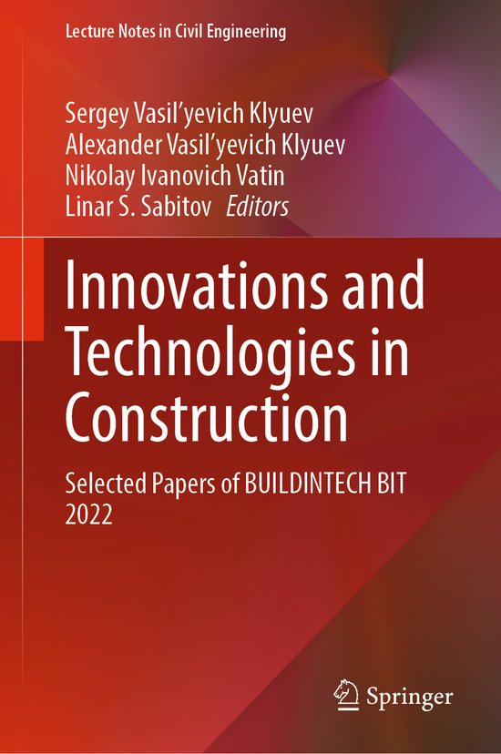 Lecture Notes in Civil Engineering- Innovations and Technologies in ...