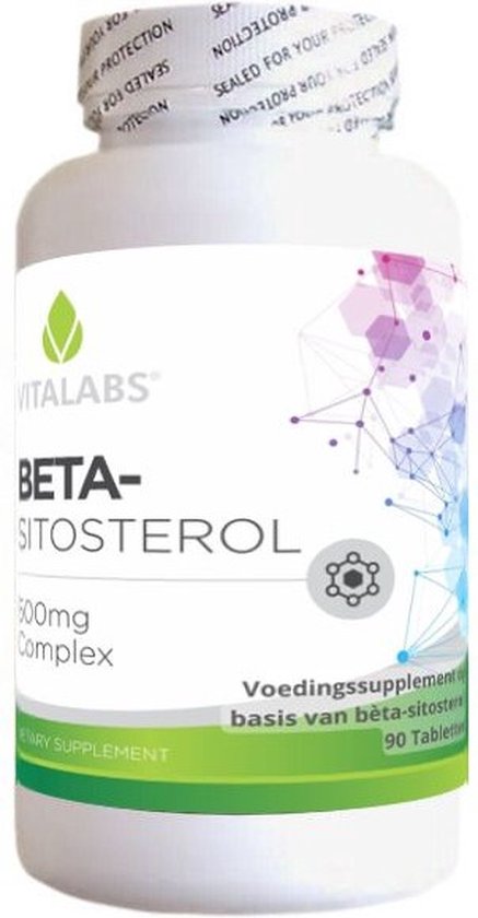 VitaTabs Bèta-sitosterol Complex - 500 mg- 90 capsules - Voedingssupplementen | bol
