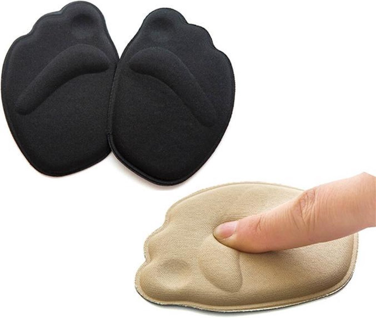 Voorvoet Inlegzolen Met Kussentjes I Inlegzool I Steunzooltjes Voorvoet ...