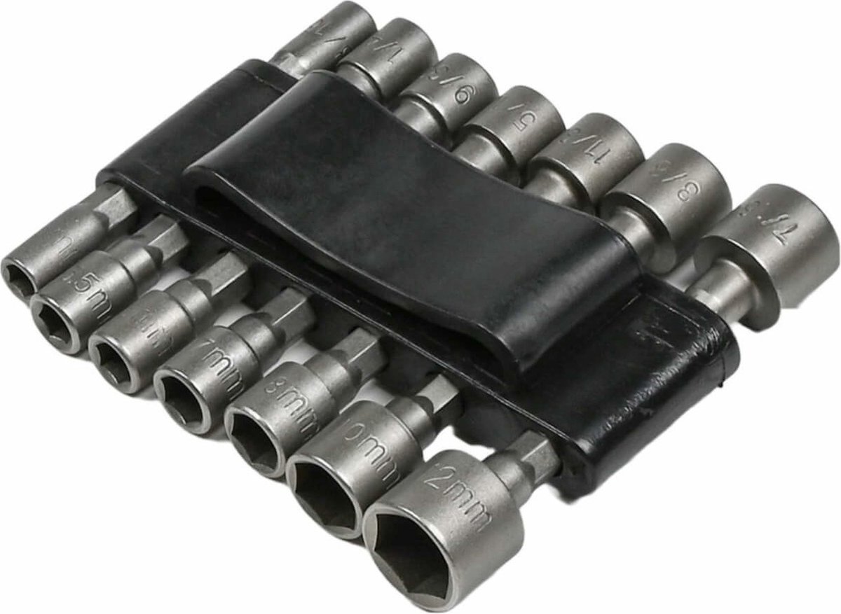 Benson Bit - Dopset mm & inch - 14 delig | bol