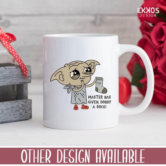 Master has given dobby a sock mok - Harry potter - Moederdag cadeautje ...