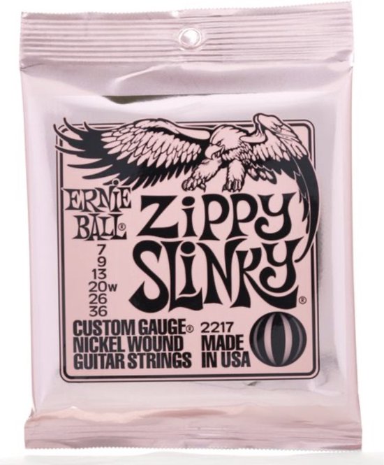 Ernie Ball 2217 Zippy Slinky snaren set elektrische gitaar | bol