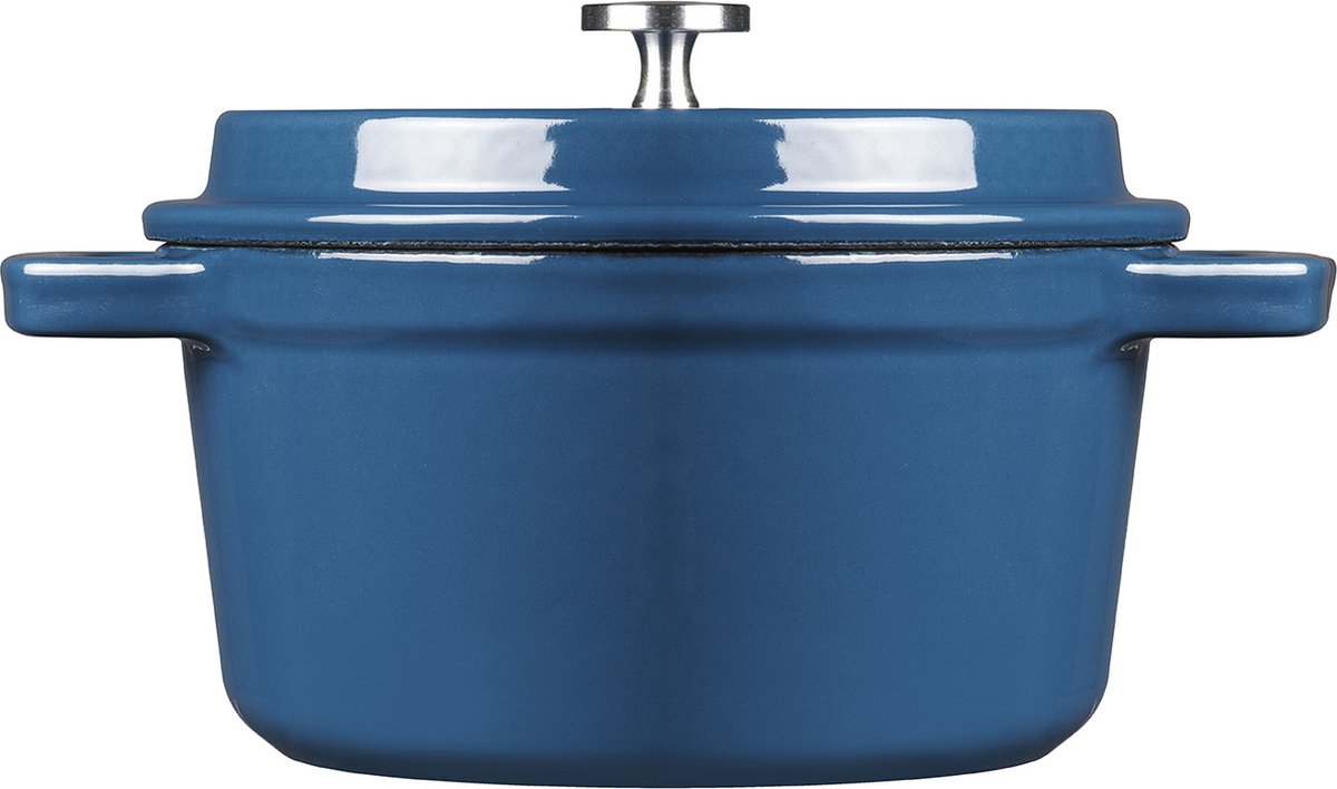 Sola Braadpan Gietijzer - Ø 12 cm - Emaille Coating - Pan Geschikt voor ...