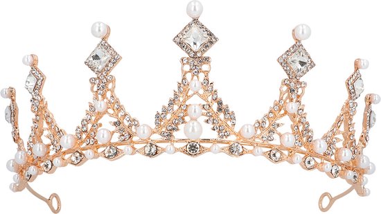 Boland - Metalen tiara Royal Elizabeth - - Volwassenen - Vrouwen ...