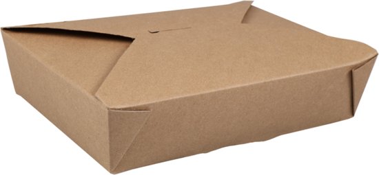 Fold-Pak Bak | Karton + PE | 1470ml | oosterse maaltijdbak ...