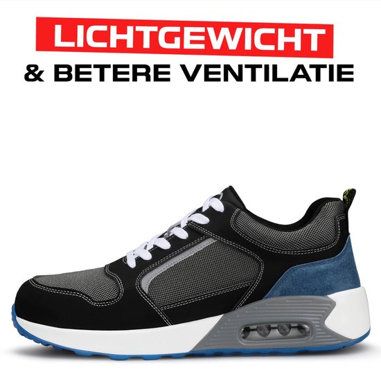 JMKA Veiligheidsschoenen- werkschoenen- werkschoenen heren ...