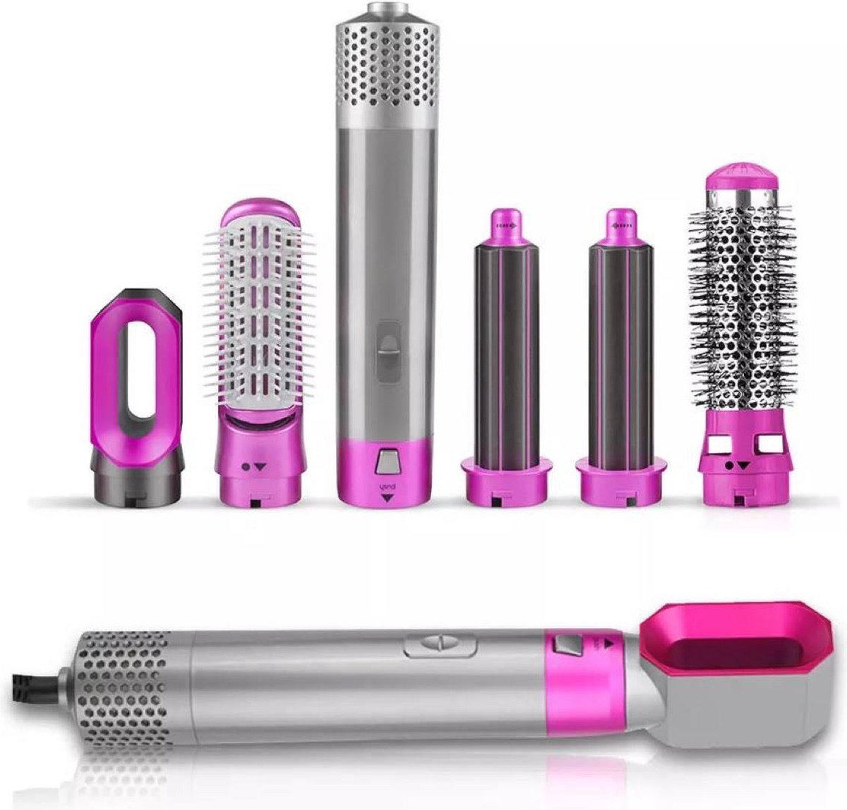 Airwrap Krultang 5 in 1 Multi Styler - Warme luchtborstel - Haardroger ...