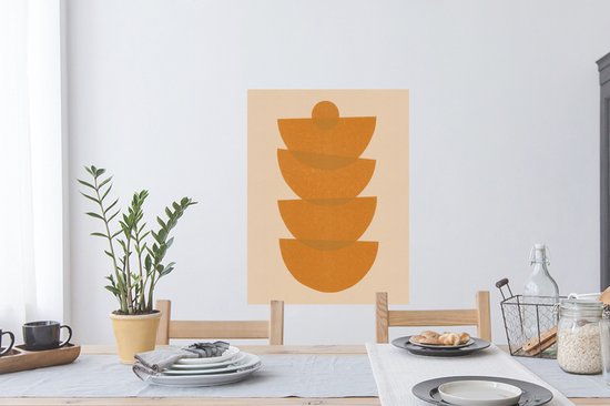 Geometrie - Vormen - Geel - Pastel | bol.com