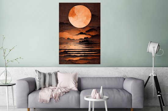 Maan - Pastel - Rood - Vintage | bol.com