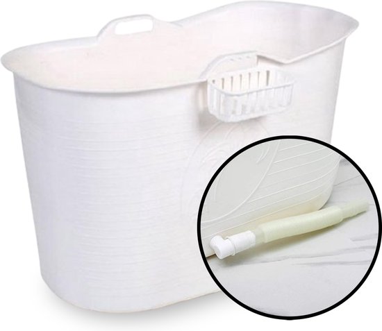 Zitbad voor Volwassenen – 2 Pack – 200L – Bath Bucket – Met Bruisballen ...