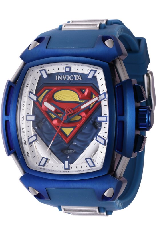 Invicta DC Comics - Superman 43729 Quartz Herenhorloge - 53mm | bol.com