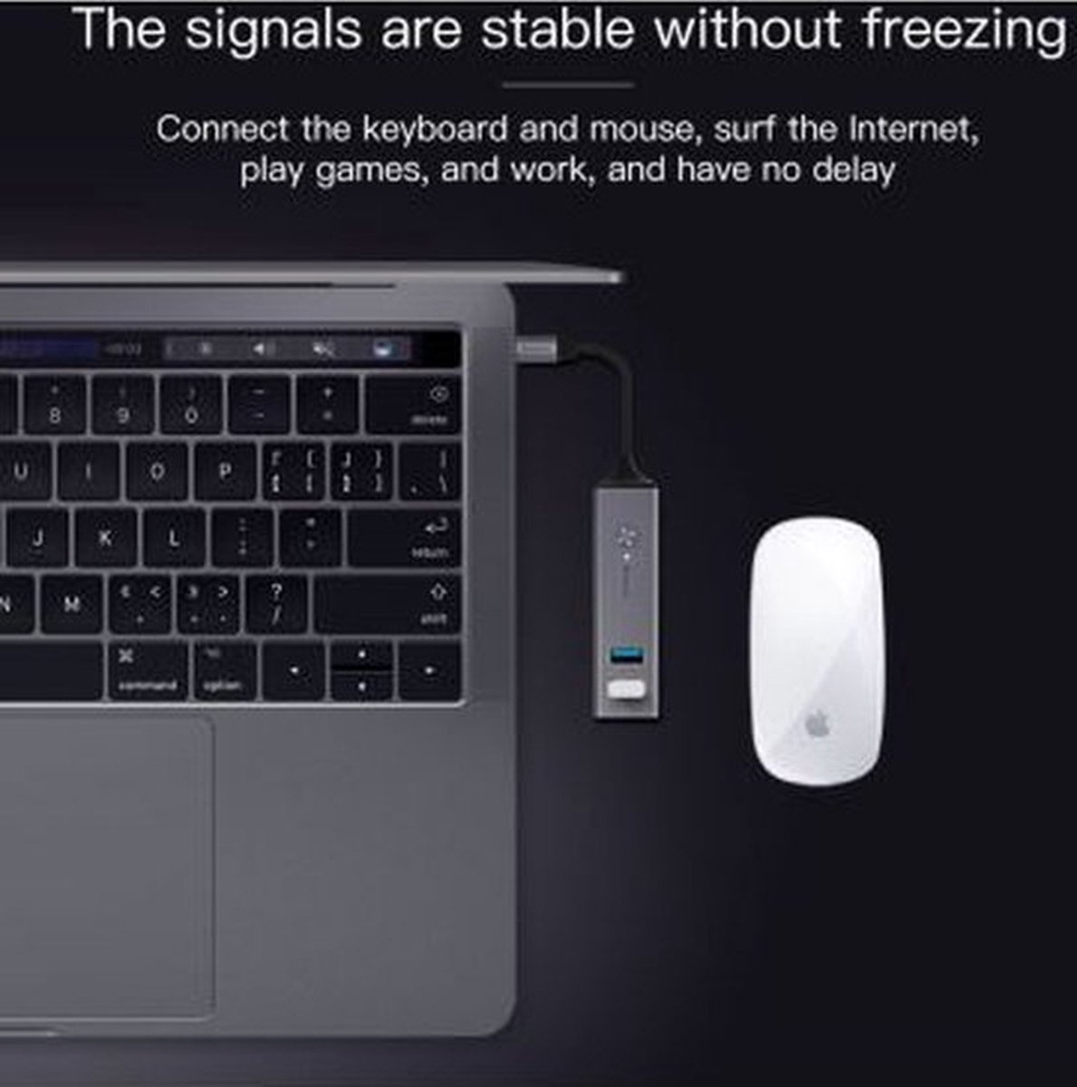 Baseus USB-C naar USB Hub Adapter voor Apple Macbook Pro / Air / iMac ...