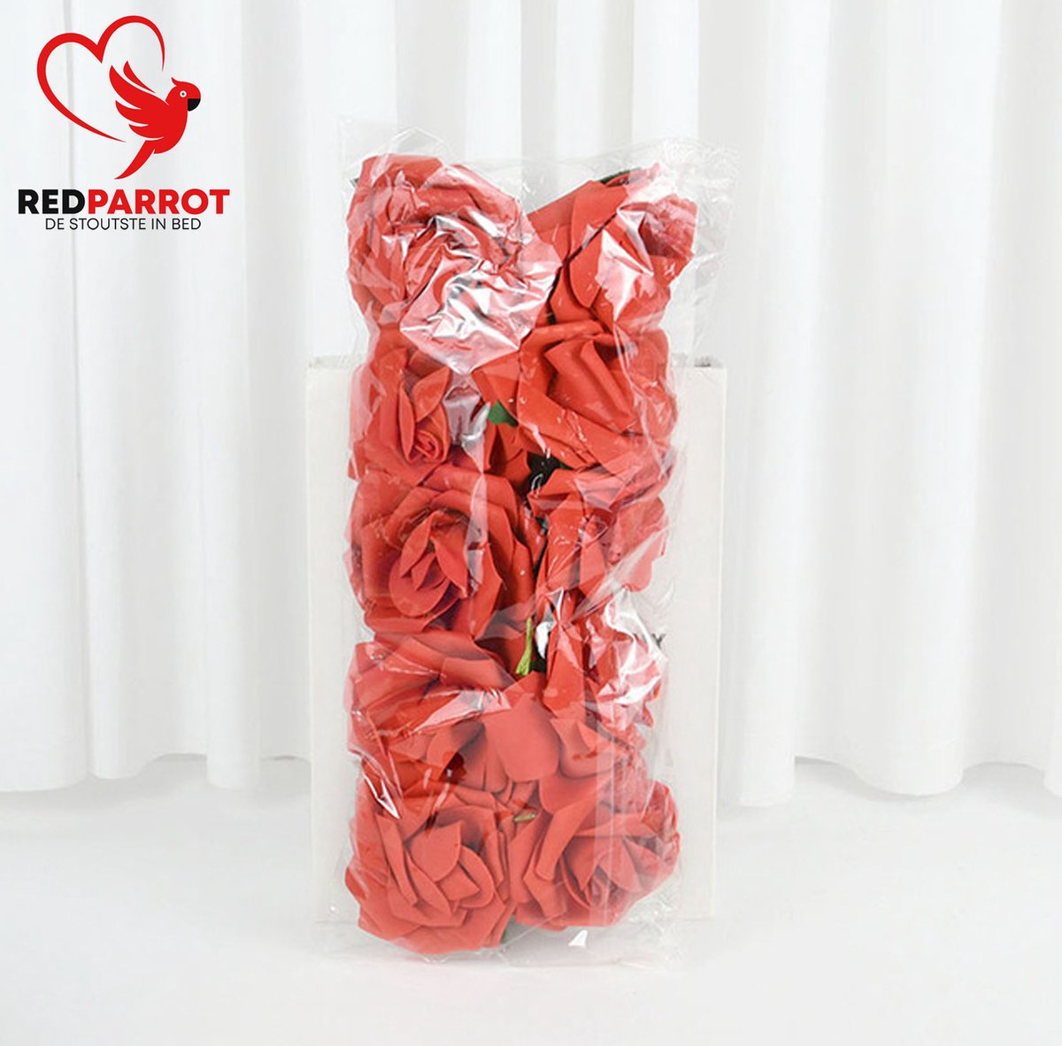 Luxe kunst rozen set van 10 | Decoratie | Nep rozen | Vastbinden ...