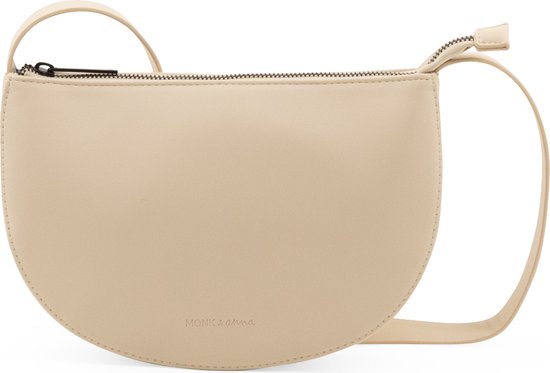 Monk & Anna Farou half moon bag | stone | crossbody | schoudertas | bol