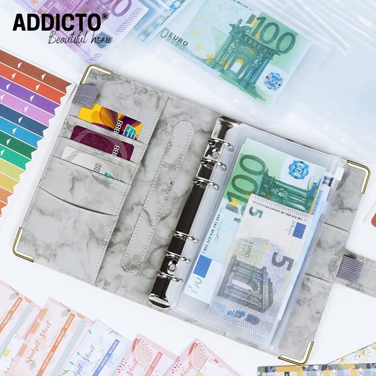 Addicto® - Budgetplanner - Budget Boekje - Huishoudboekje - Budget ...