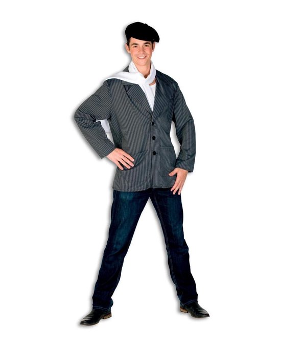 Boeren Tirol & Oktoberfest Kostuum | Jas Boer Op Chique Krijtstreep Man ...