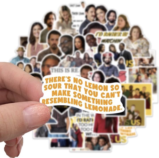 This Is Us Stickers - Jack Rebecca Pearson Kate Randall Kevin Big Three ...