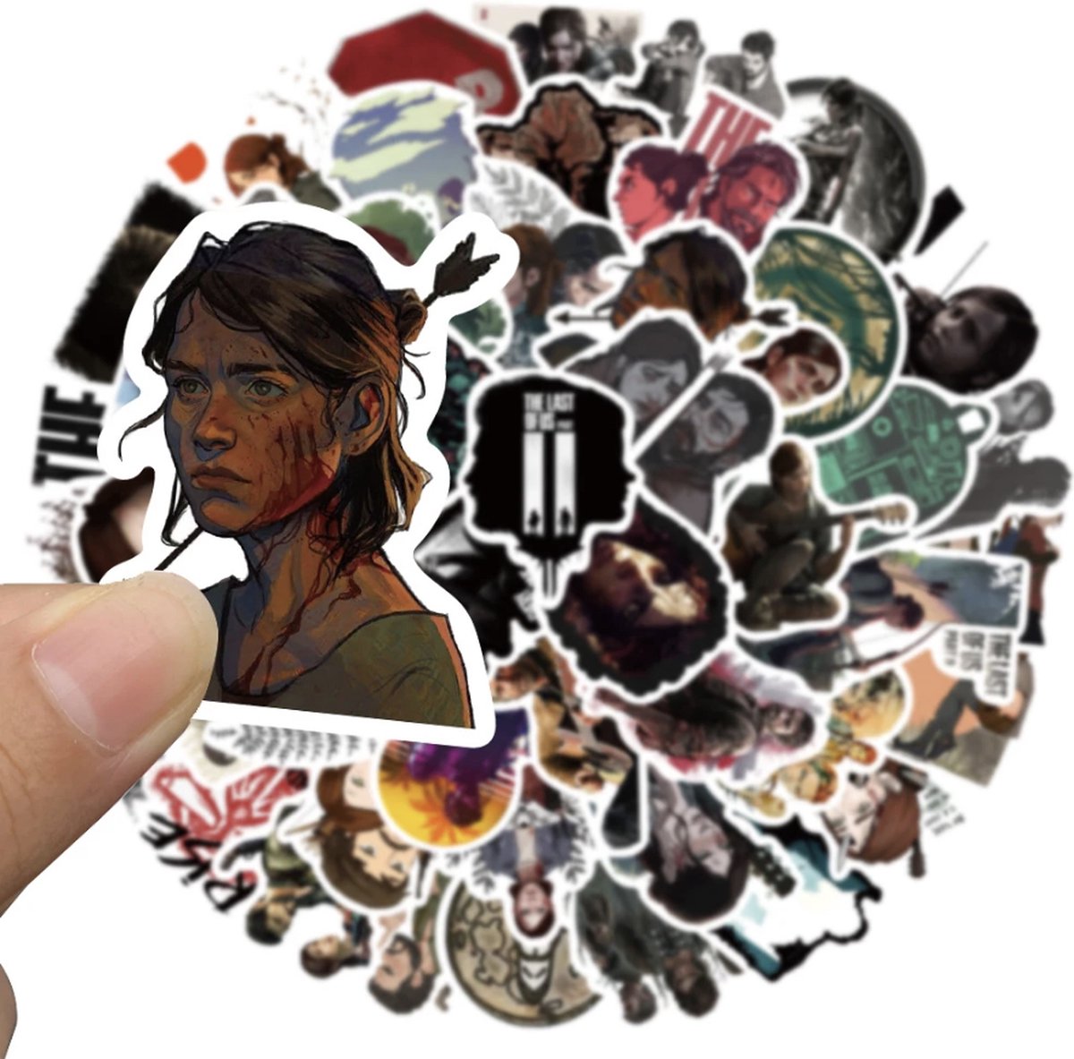 The Last Of Us Stickers - Joel Miller Ellie Pedro Pascal Bella Ramsey ...