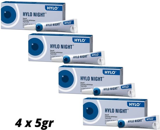 Hylo night oogzalf - 4 x 5gr | bol