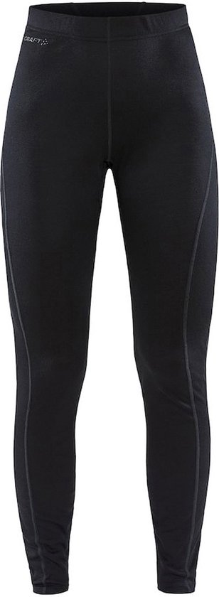 Craft extra warm Thermobroek Dames - Baselayer Pants - L - Zwart | bol