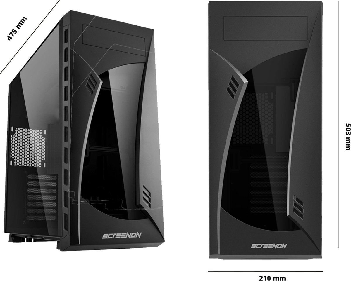 ScreenON - Night Shark - Ryzen 5 - 1TB M.2 SSD - GTX 1630 4GB ...