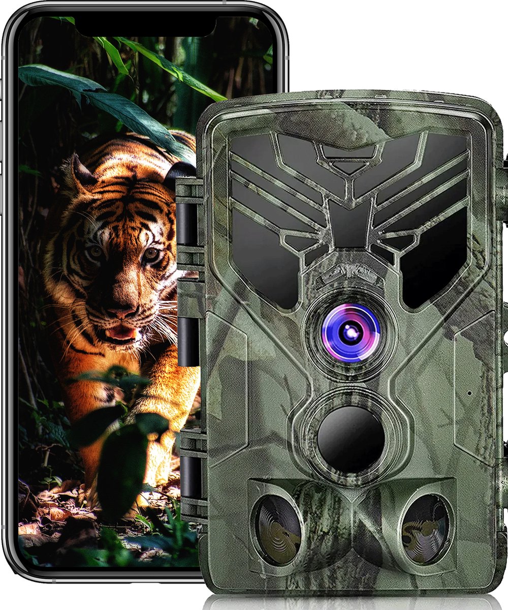 Denver Wildcamera met Nachtzicht - Live beelden (APP) - FULL HD - Waterdicht - WCT8020W | bol