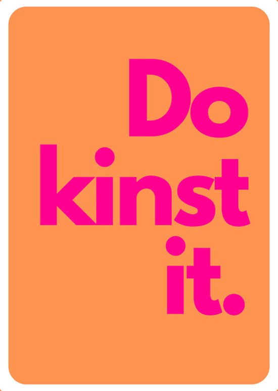 Motivatie kaart 'Do kinst it' Sterk en sVeer | bol.com