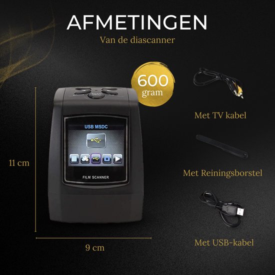 Negatiefscanner - Diascanner - Foto's en Dia's Digitaliseren ...