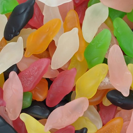 Joris Muisjes - Snoep - 1kg - Gekleurd - Zacht - Muizen in tubo / silo ...