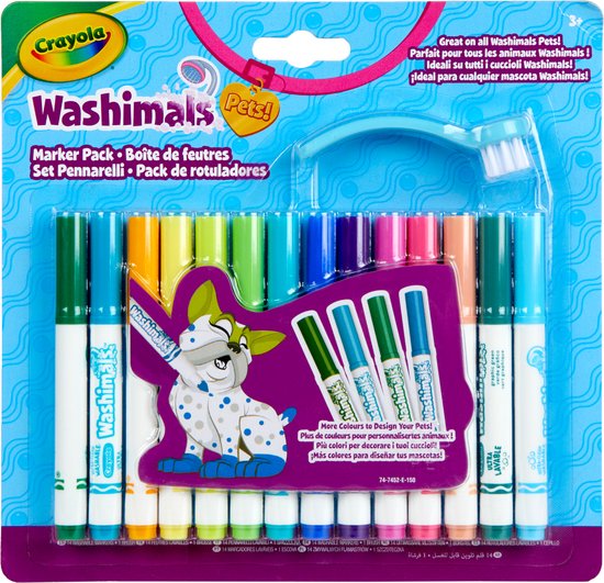 Crayola Washimals 14 Markers Refill | bol.com