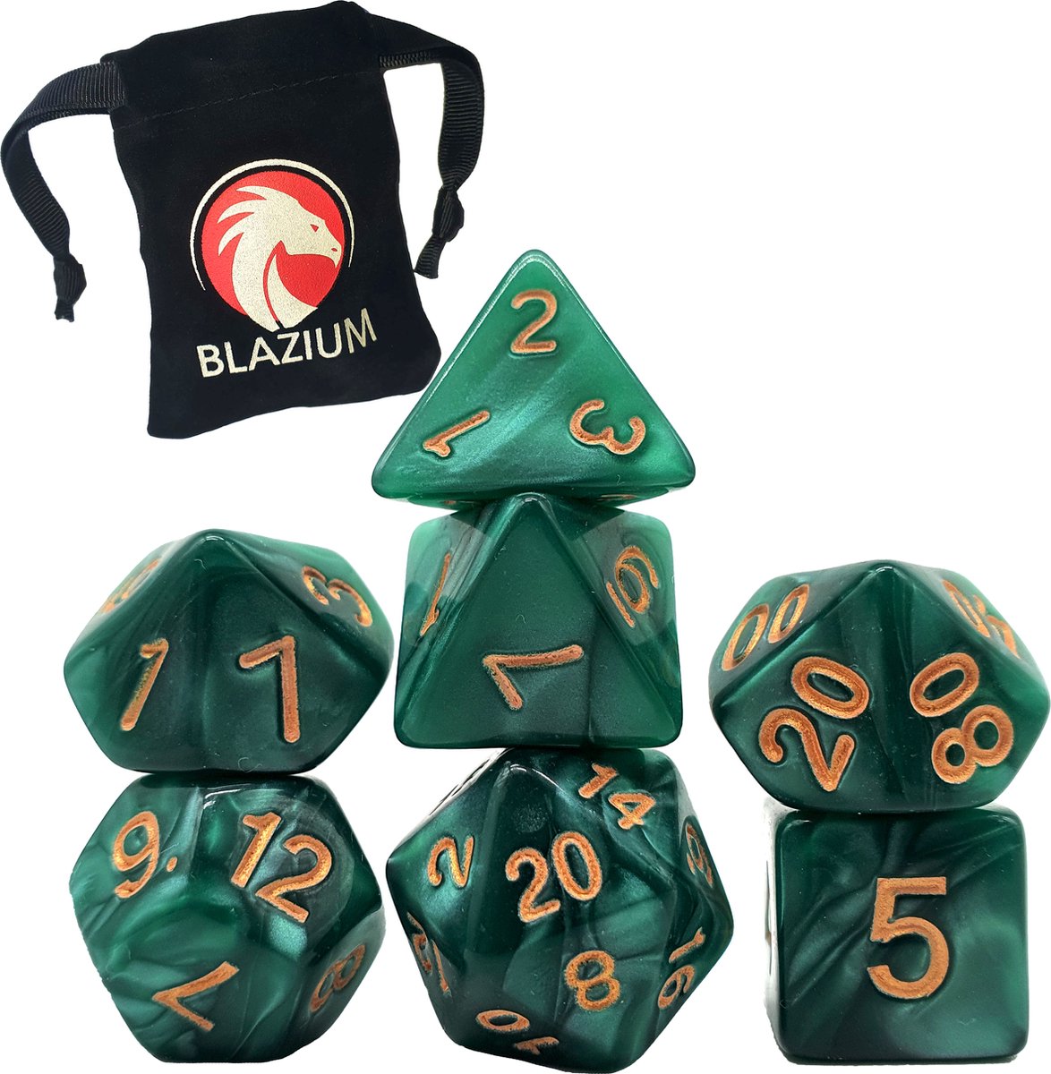 Blazium - Preal Series - Emerald Depths Green - Incl. velvet ...