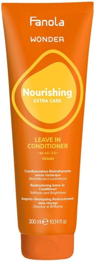 Fanola - Wonder Nourishing Extra Care Leave-In Conditioner - 300ml | bol