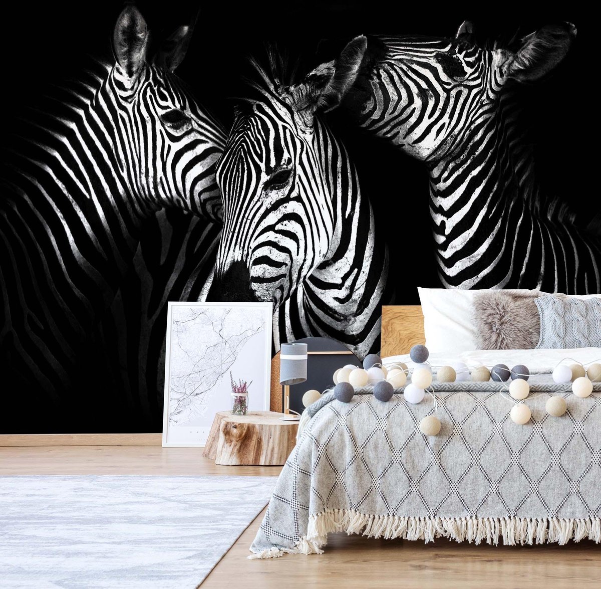 Fotobehangkoning - Behang - Fotobehang - Zebra - Zebra's - Vliesbehang ...