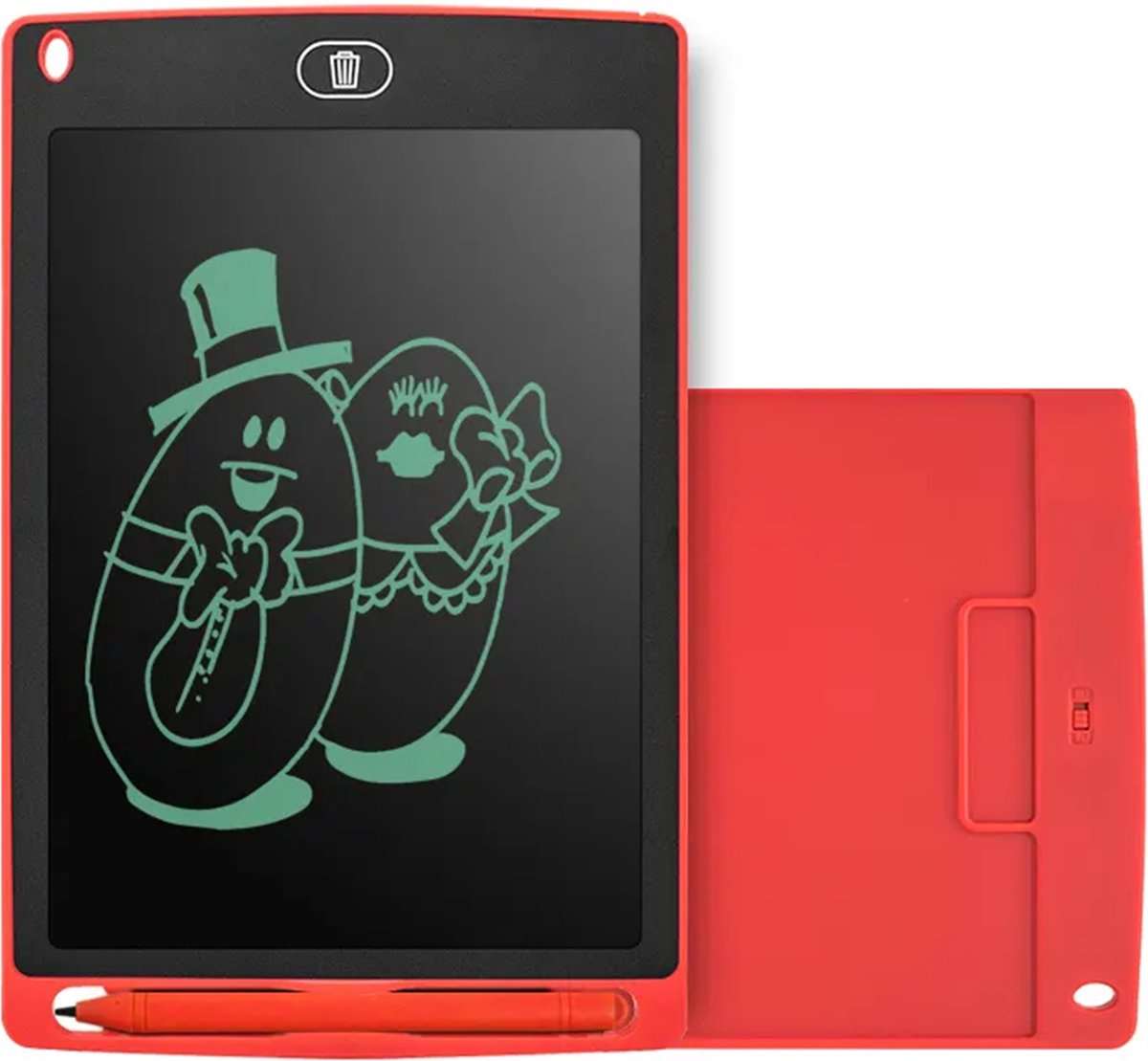 Grafische Tablet Voor Tekenen Voor Kinderen, LCD-Schrijftablet, Rood 8 ...