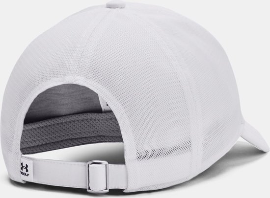 Under Armour - Iso-Chill Driver Mesh Adjustable Cap - Witte Pet Heren ...