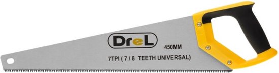 Drel Handzaag DR-BHS-0045 450mm zaag voor hout - houtzaag - 7TPI ...