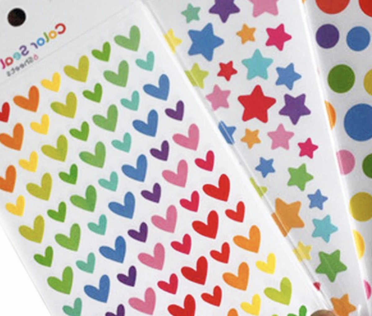 Hartjes Stickers - Journal Stickers - Hart Stickertjes - DIY ...