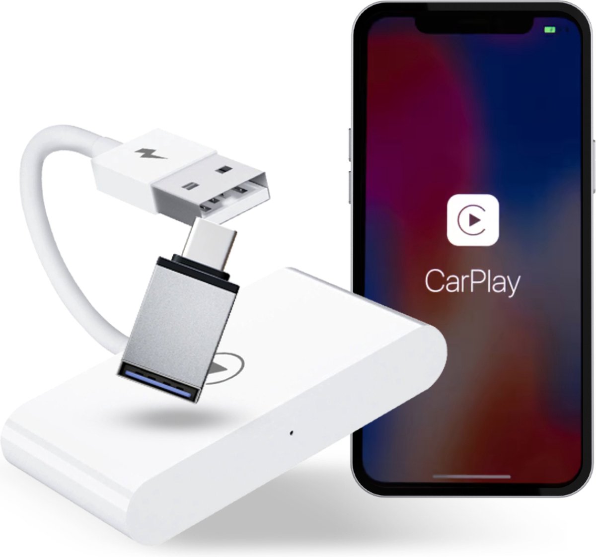 ROADFLOW - Luxe Carplay Dongle - Draadloos Carplay - Draadloze ...