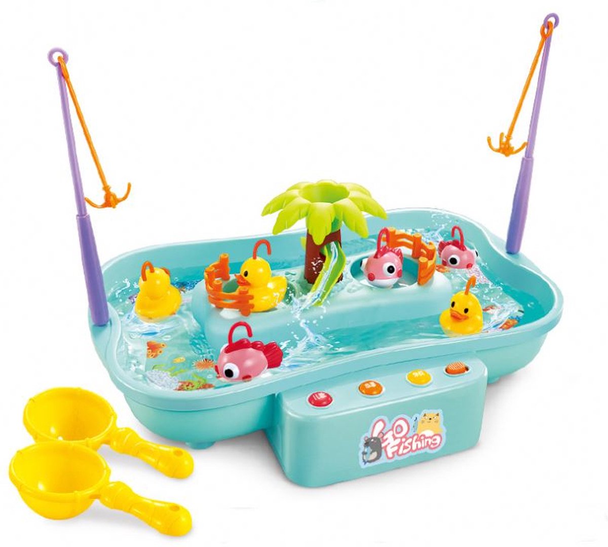 Kiddel Eendjes Vang Hengelen Watertafel - Interactief Speelplezier met ...