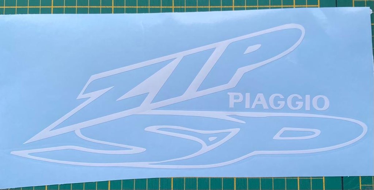Piaggio Zip Sticker Achter - Scooter Stickers - Scooter Sticker ...
