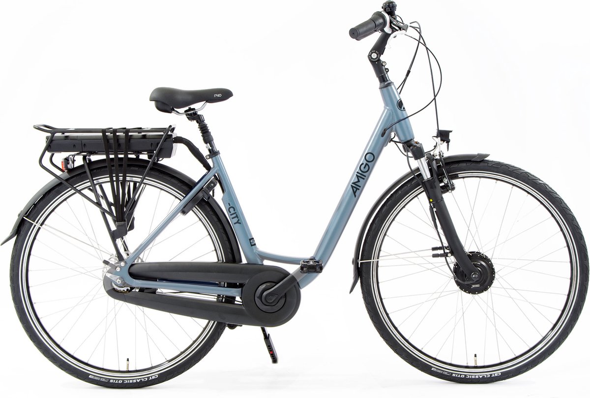 AMIGO E-City S2 - Elektrische Stadsfiets voor dames - 28 Inch 52 cm - 7 ...
