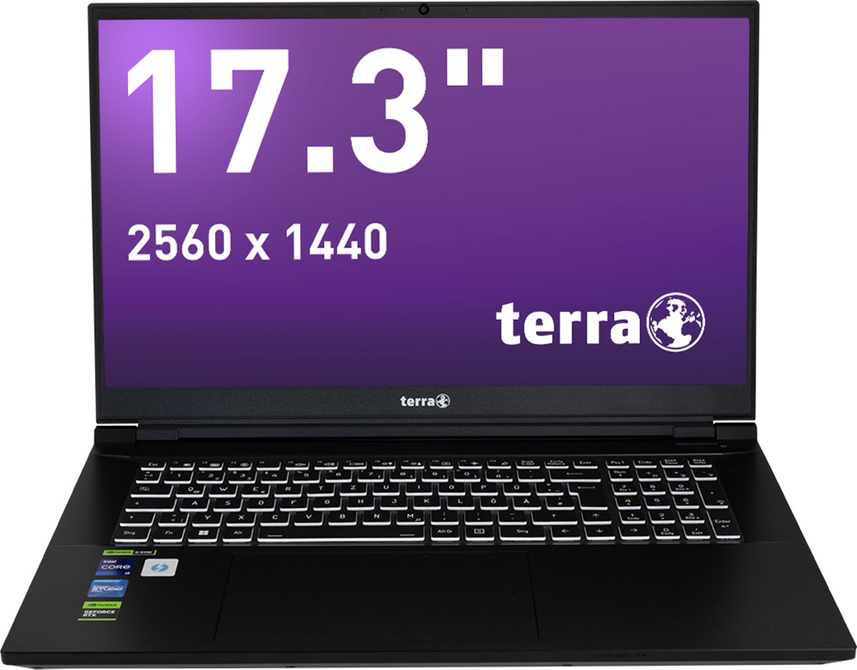Terra Mobile Gamer Elite 5v2 17.3" QuadHD laptop - Intel Core i9 ...